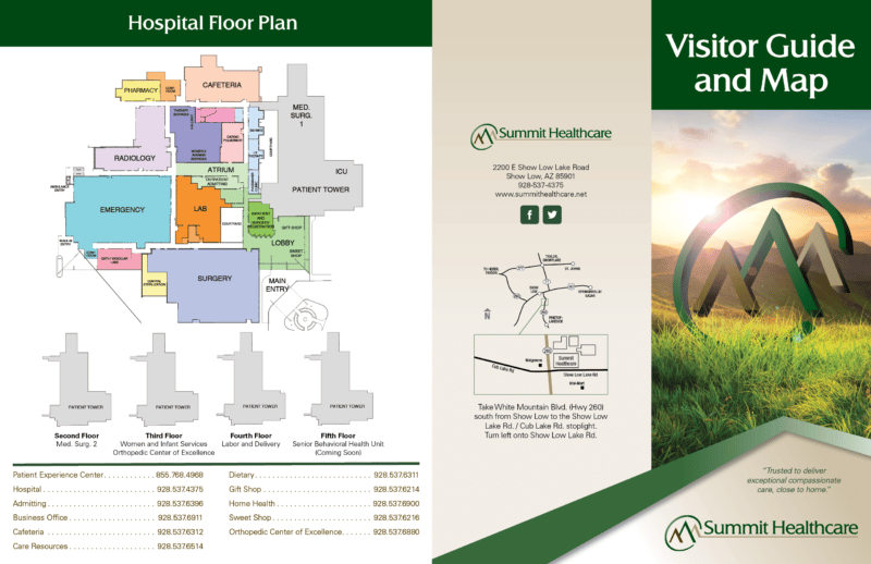 Maps and Directions - Summit Healthcare Medical Center